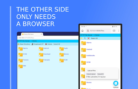 How to turn your Android into a folder server
