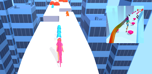 Long Hair Run 3D Android App