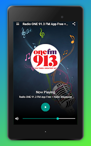 ONE FM 91.3 Radio Singapore SG Google Play