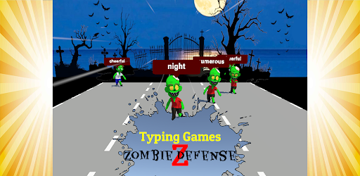 Typing games: type or die Android App