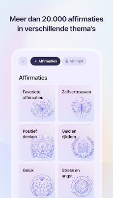 「Yessi (Affirmatie-alarm)」 - Androidアプリ | APPLION