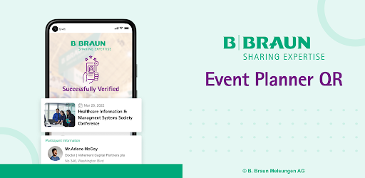 B. Braun Events – QR Scanner Android App
