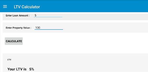 LTV Calculator - Loan to Value Android App