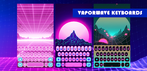 Vaporwave Keyboard Themes Android App