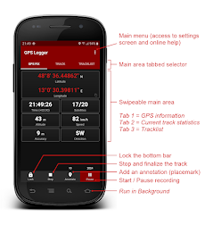 「GPS Logger」 - Androidアプリ | APPLION