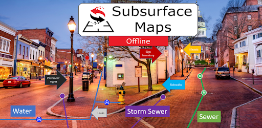Subsurface Maps Offline Android App