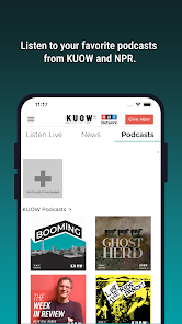 Kuow listen live store