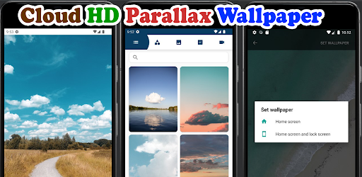 Cloud HD Parallax Wallpaper Android App