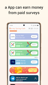 Surveys for money app store