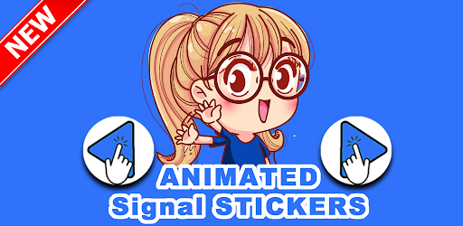 Animated Stickers For Signal Android App