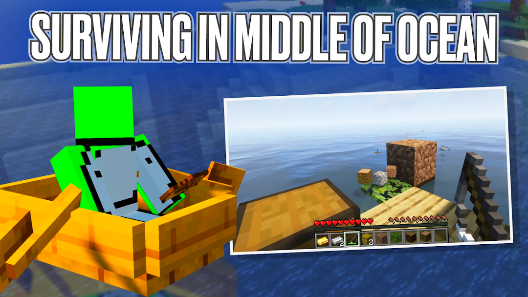 Download and Run Raft Survival Maps Minecraft on PC for Free