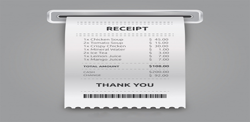 Receipt Generator Android App
