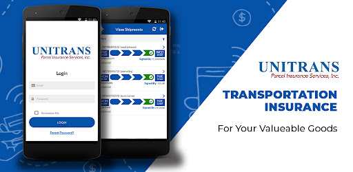 Unitrans Parcel Android App