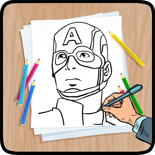 Cara Menggambar Kartun Terbaik - Aplikasi di Google Play