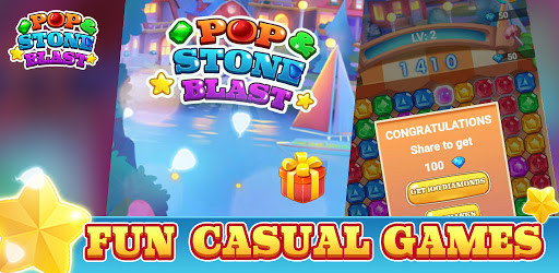 pop stone Blast Android App