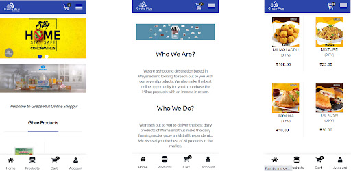 Grace Plus Online Shoppy Android App