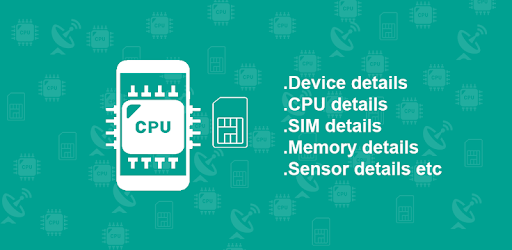 Phone details Device Info : CPU info Android App