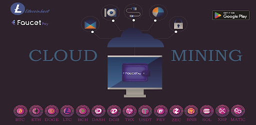 LTC Faucetpay Cloud Mining Android App