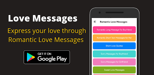 Love Messages - Romantic SMS Android App