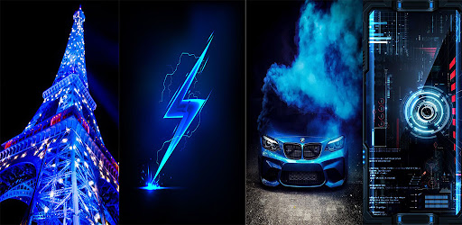 Blue wallpapers Android App