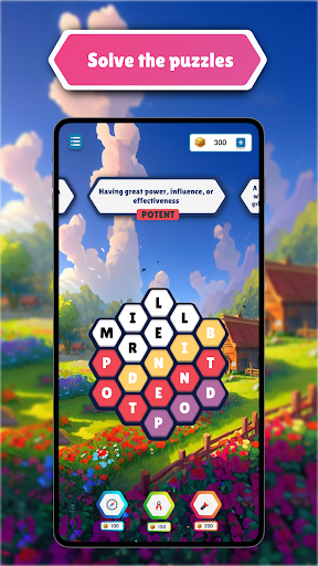 下載 & 暢玩Hexan Words : Puzzle Adventure電腦版（模擬器）