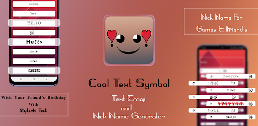 Nickname Generator for FF:Name Creator Symbol