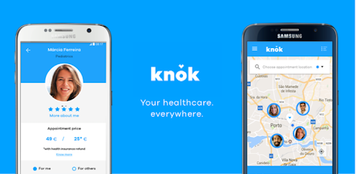 knok - video and home doctor consultations Android App