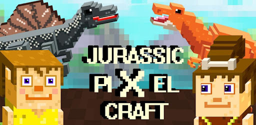 Jurassic Pixel Craft: dino age Android App