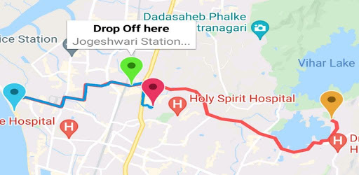 Route Options Android App