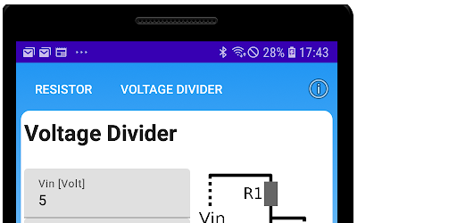 Voltage Divider Android App