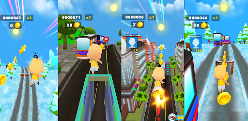 Upin Dash Run Subway 3D Android App