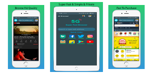 5G Super Fast Browser Android App