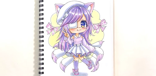 How to draw gacha life Android App