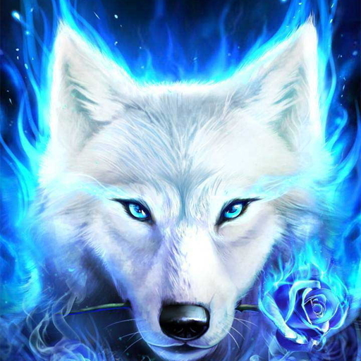Cool Fire Wolf Wallpapers