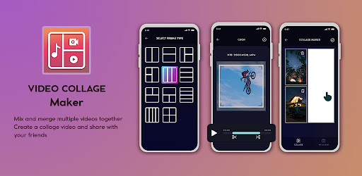 Collage Video Maker Mix Videos Android App
