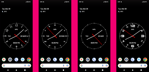 Analog Clock Wallpaper App Android App