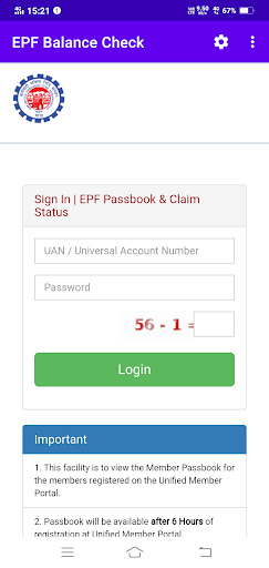 EPF Balance Check and PassBook for PC / Mac / Windows 7.8.10 - Free ...