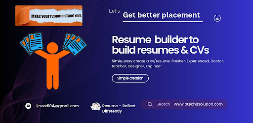 Resume: Resume builder, CV pdf Android App