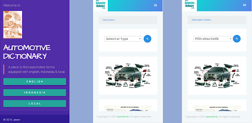 Automotive Dictionary Android App