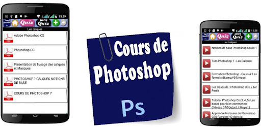 Cours de Photoshop Android App