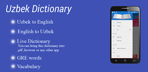 English Uzbek Dictionary Android App