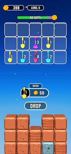 Download and Play Drop Diggers: Merge Tools on PC (Emulator)