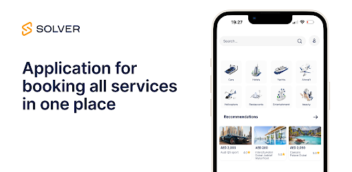 Solver: Plan, Book, Enjoy Android App
