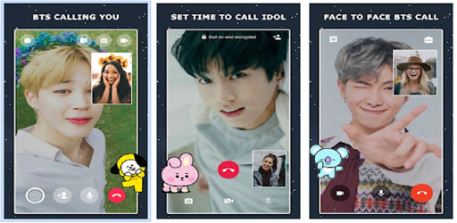 B.T.S Video Call You 2021 : Fake Video Call Android App