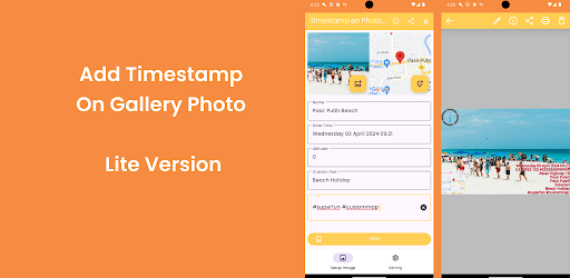 Add Timestamp On Gallery Lite Android App Add Timestamp On Gallery Lite Android App