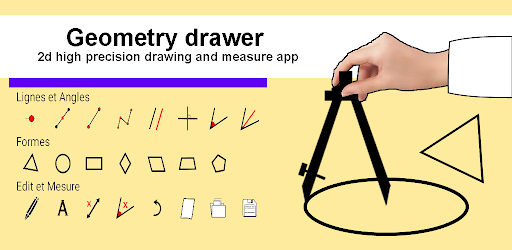 Free Geometry Drawer : drawing and measure Android App