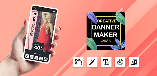 Banner Maker: Poster Text & Ph Android App