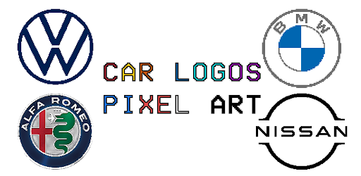 Cars Logo Pixel Art Color Book Android App