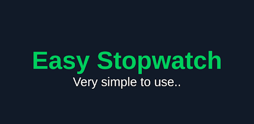Easy Stopwatch Android App