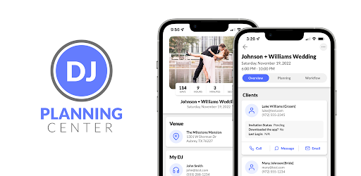 DJ Planning Center Android App